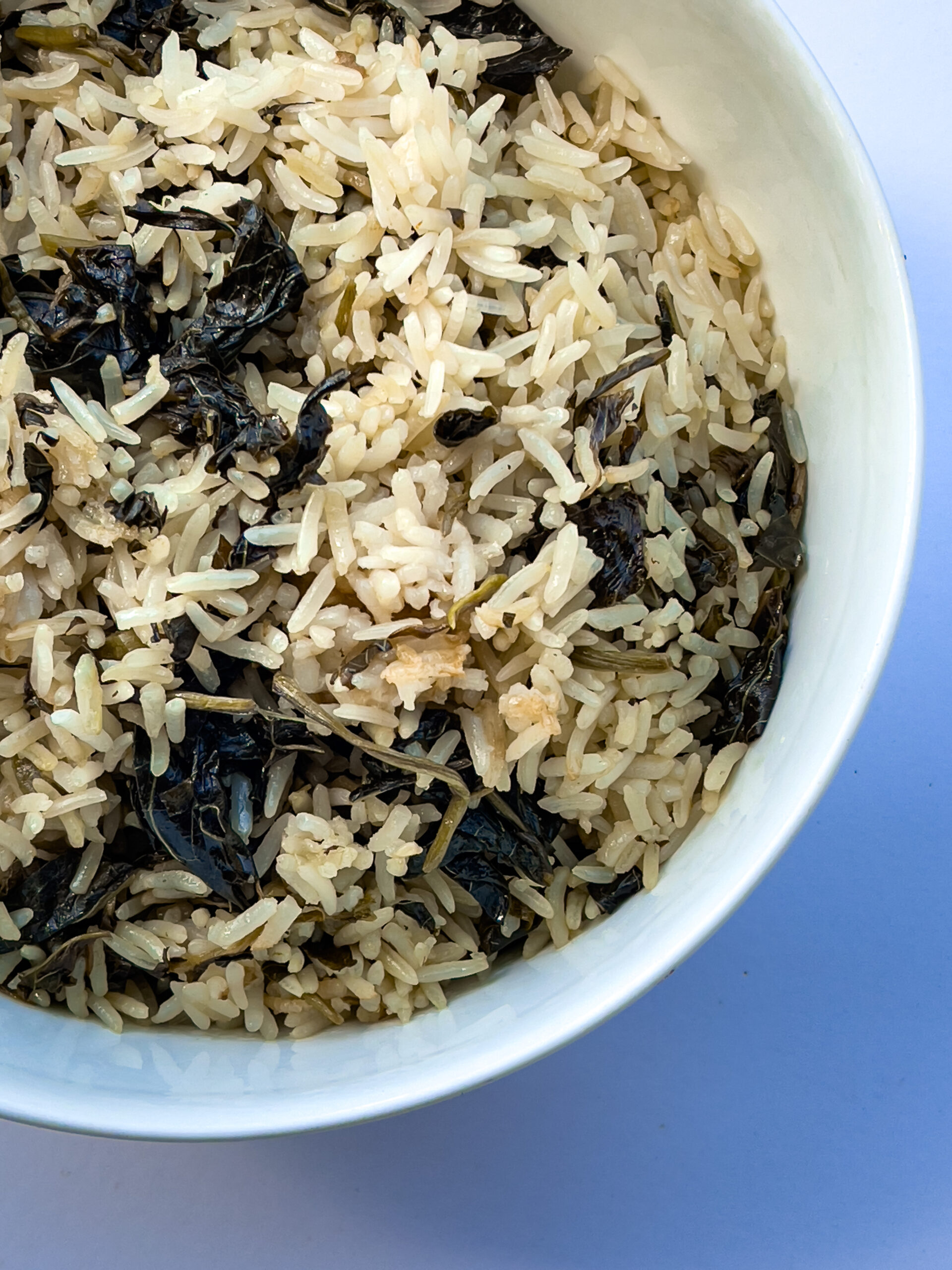 Bhagi Rice [RECIPE] - TriniGourmet.com